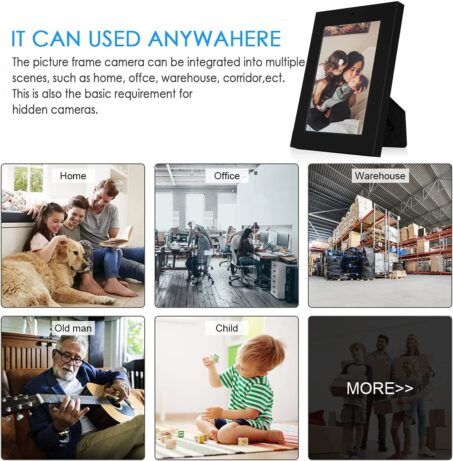 JLRKENG Photo Frame Hidden Camera - SpyCamCentral