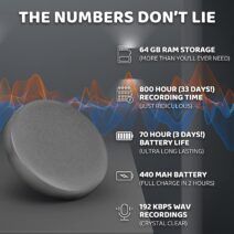 Knight Magnetic Voice Activated Recorder - SpyCamCentral