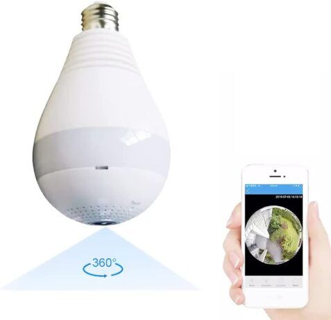 Kofpus Smart Light Bulb Spy Camera - SpyCamCentral