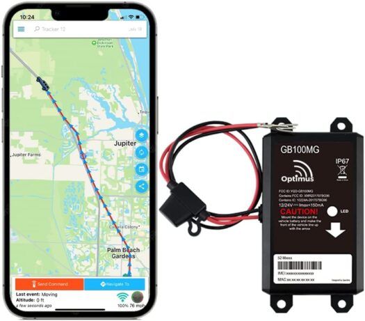 Optimus Vehicle GPS Tracker (Car Battery Installation) - SpyCamCentral