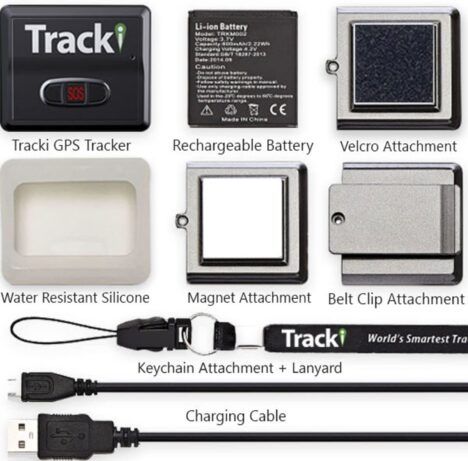 Tracki Tiny GPS Tracker (Worldwide Track) - SpyCamCentral