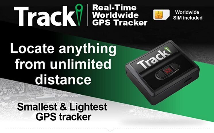 Tracki Tiny GPS Tracker (Worldwide Track) - SpyCamCentral