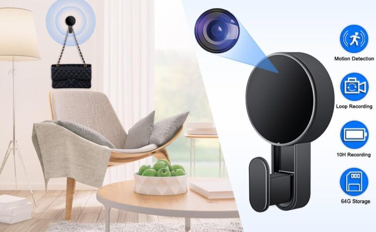 Cengferder Clothes Hook Hidden Spy Camera - SpyCamCentral