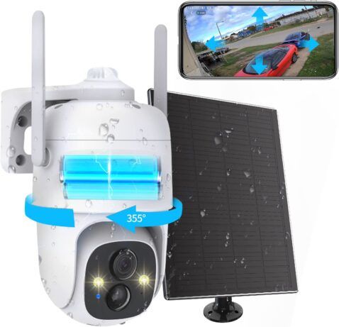Escanu Wireless Solar Powered Security Camera - SpyCamCentral