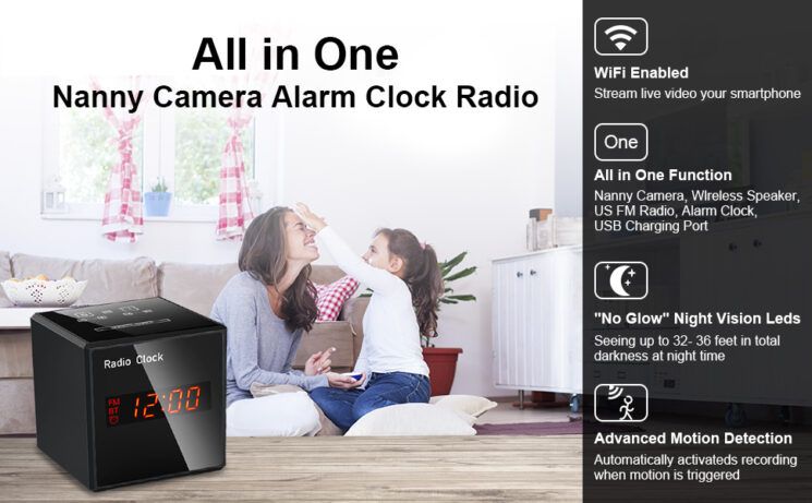 Forthaus FM Radio Hidden Spy Camera - SpyCamCentral