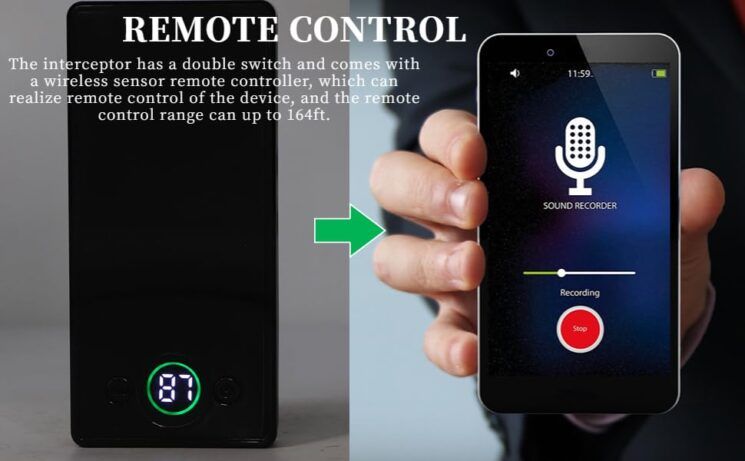 Hilitand Voice Recording Jammer - SpyCamCentral