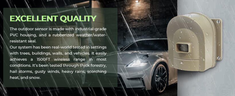 Hosmart Driveaway Wireless Alarm Sensor - SpyCamCentral