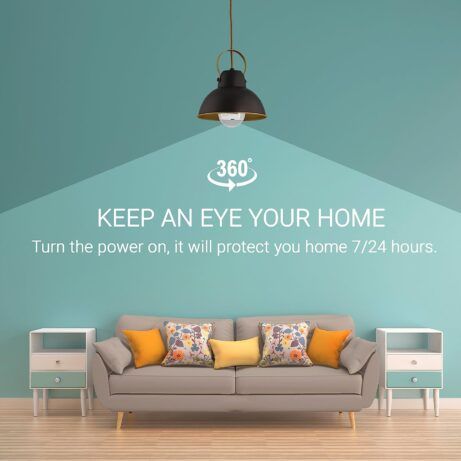 Oltec Light Bulb Panoramic Fish Eye Spy Cam - SpyCamCentral