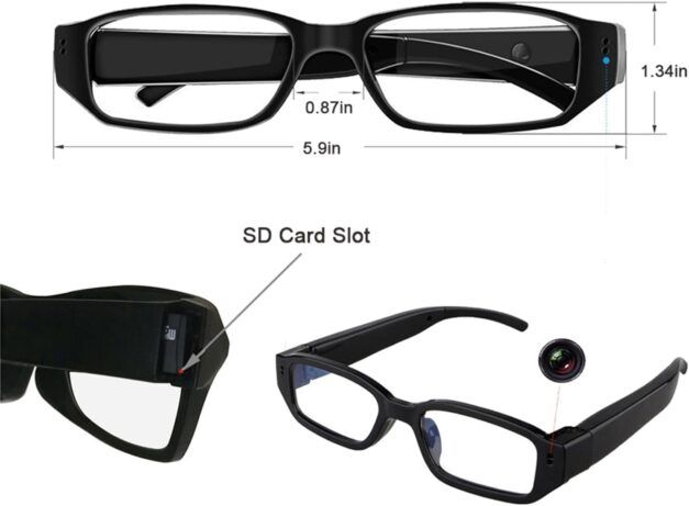 Rerbo Hidden Camera Glasses - SpyCamCentral