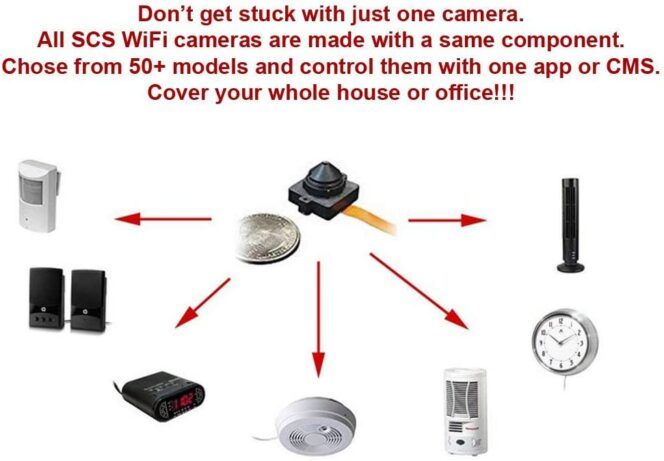 SCS Computer Speakers Hidden Camera - SpyCamCentral