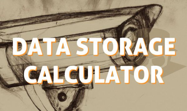 Video Storage Calculator - SpyCamCentral