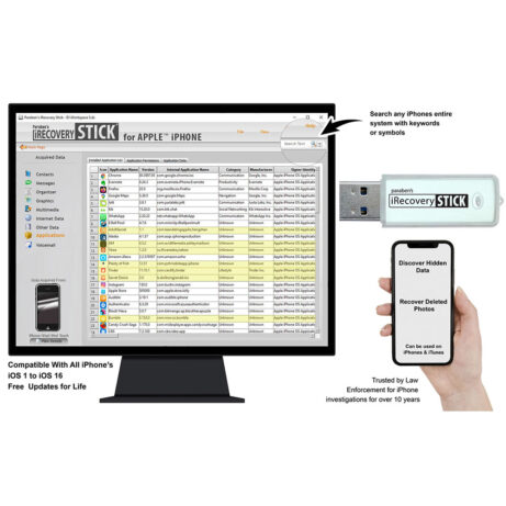 PBN-TEC iPhone & iPad Data Recovery Stick - SpyCamCentral